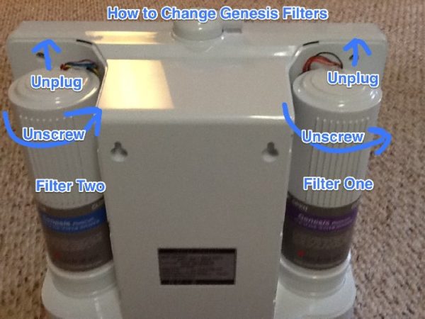Genesis Water Ionizer Filter Change Instructions : Water For Life USA